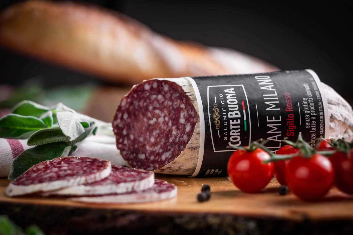 Italienische Salami kaufen - Frische-Theke von pastamanufaktur.de