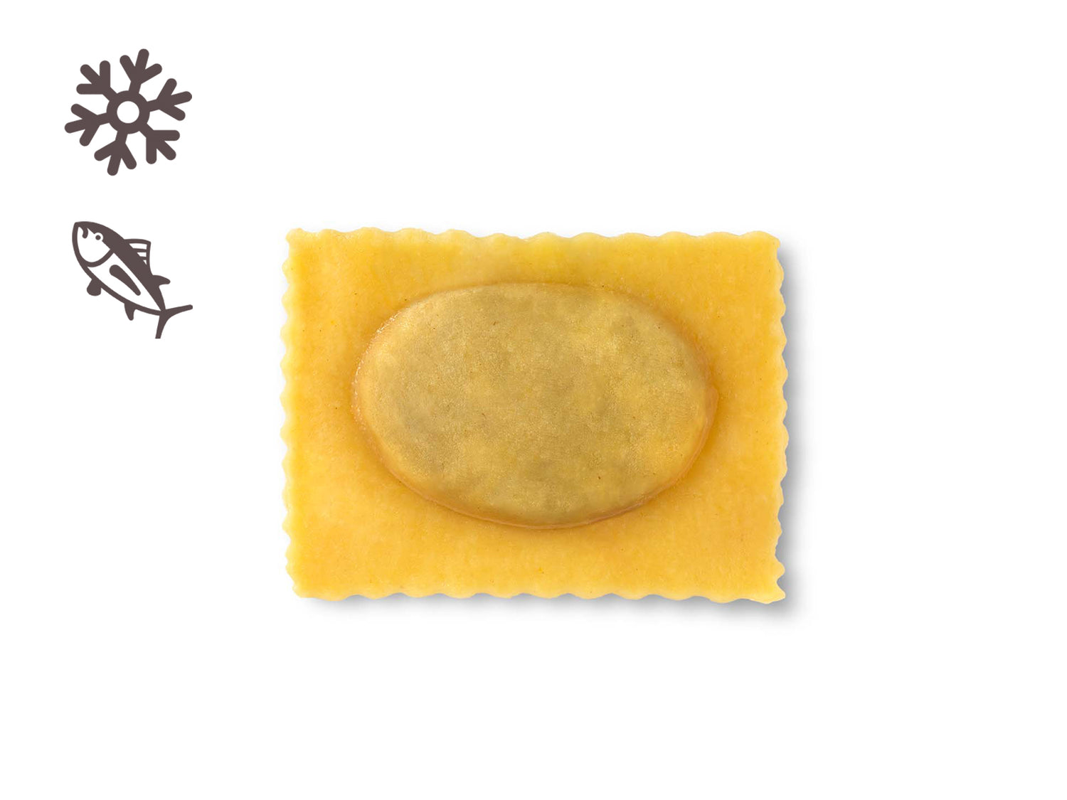 Quadri mit Hummer & Jakobsmuschel-Füllung, frische Gourmet-Pasta, 500g