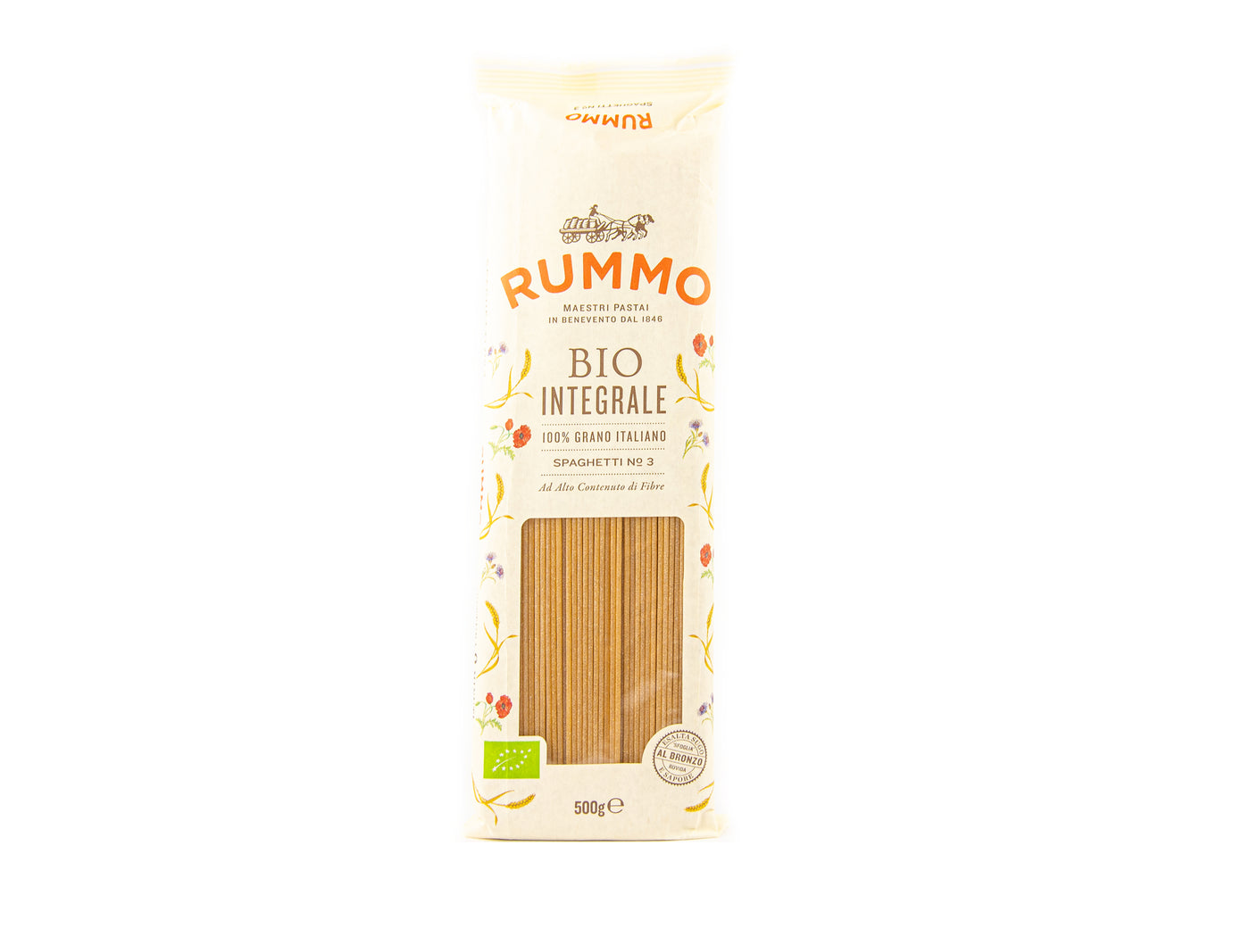 Rummo Vollkorn Nudeln Spaghetti N°3, vegane Pasta